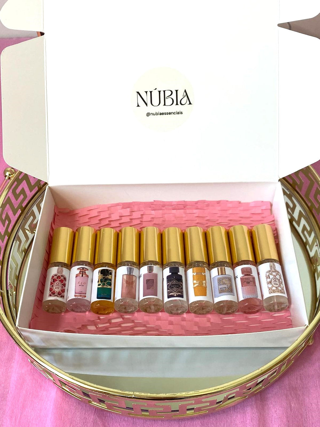 Box Núbia - 10 decantes à escolha – Núbia Essenciais